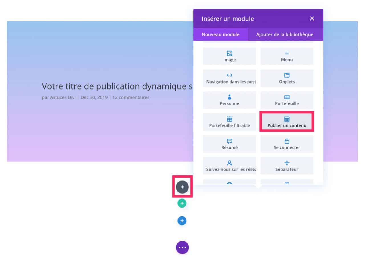Template d'article Divi : mode d'emploi pour créer un modèle