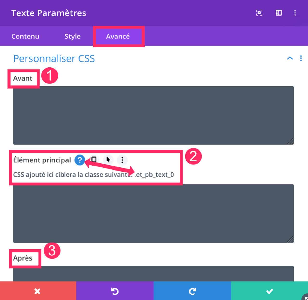 Code personnalisé dans Divi : où ajouter du CSS, JavaScript, PHP