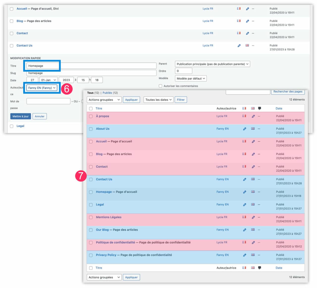 Polylang and Divi: how to translate all parts of your site?